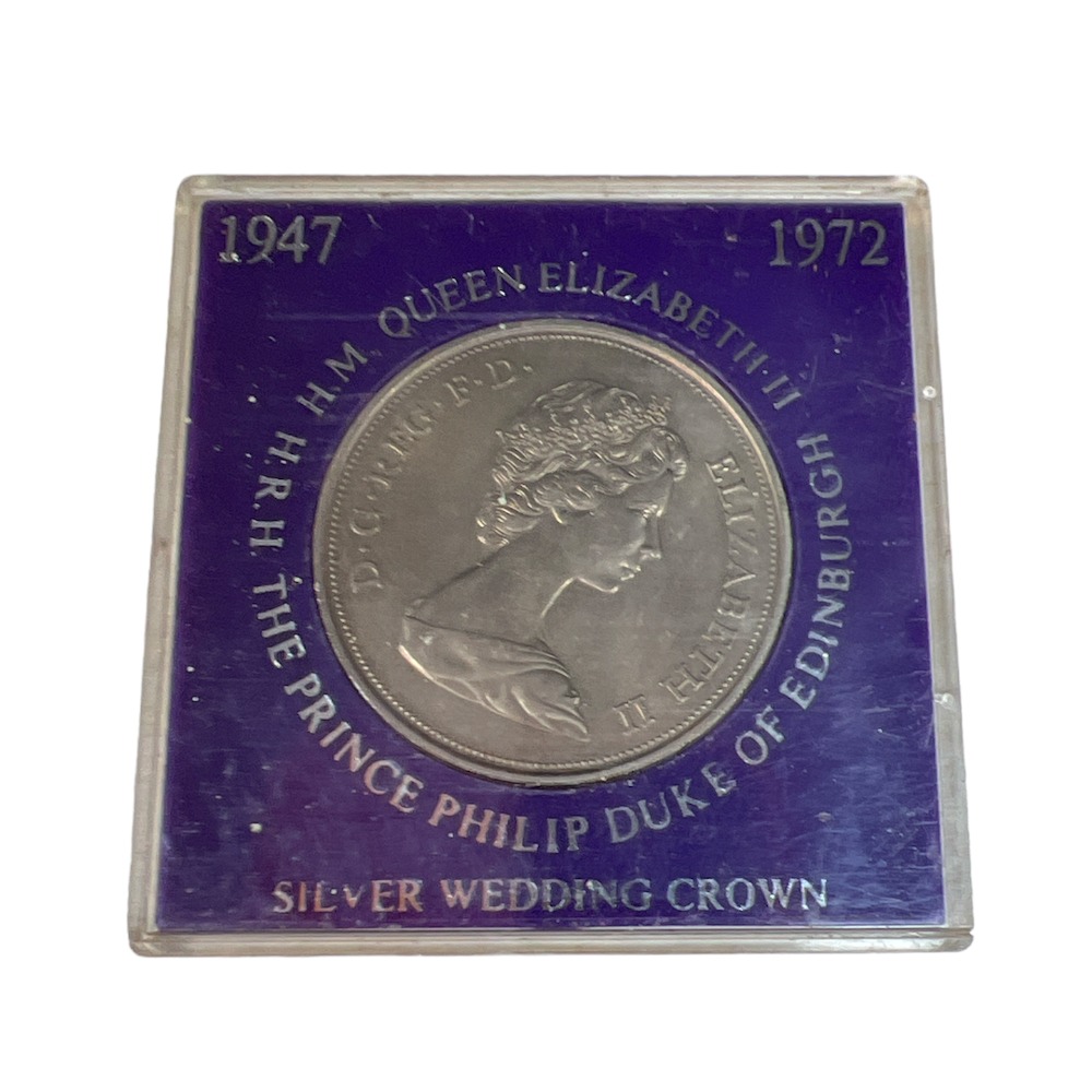 Pre-owned 1972 Elizabeth II & Philip Duke of Edinburgh - Silver Wedding ...